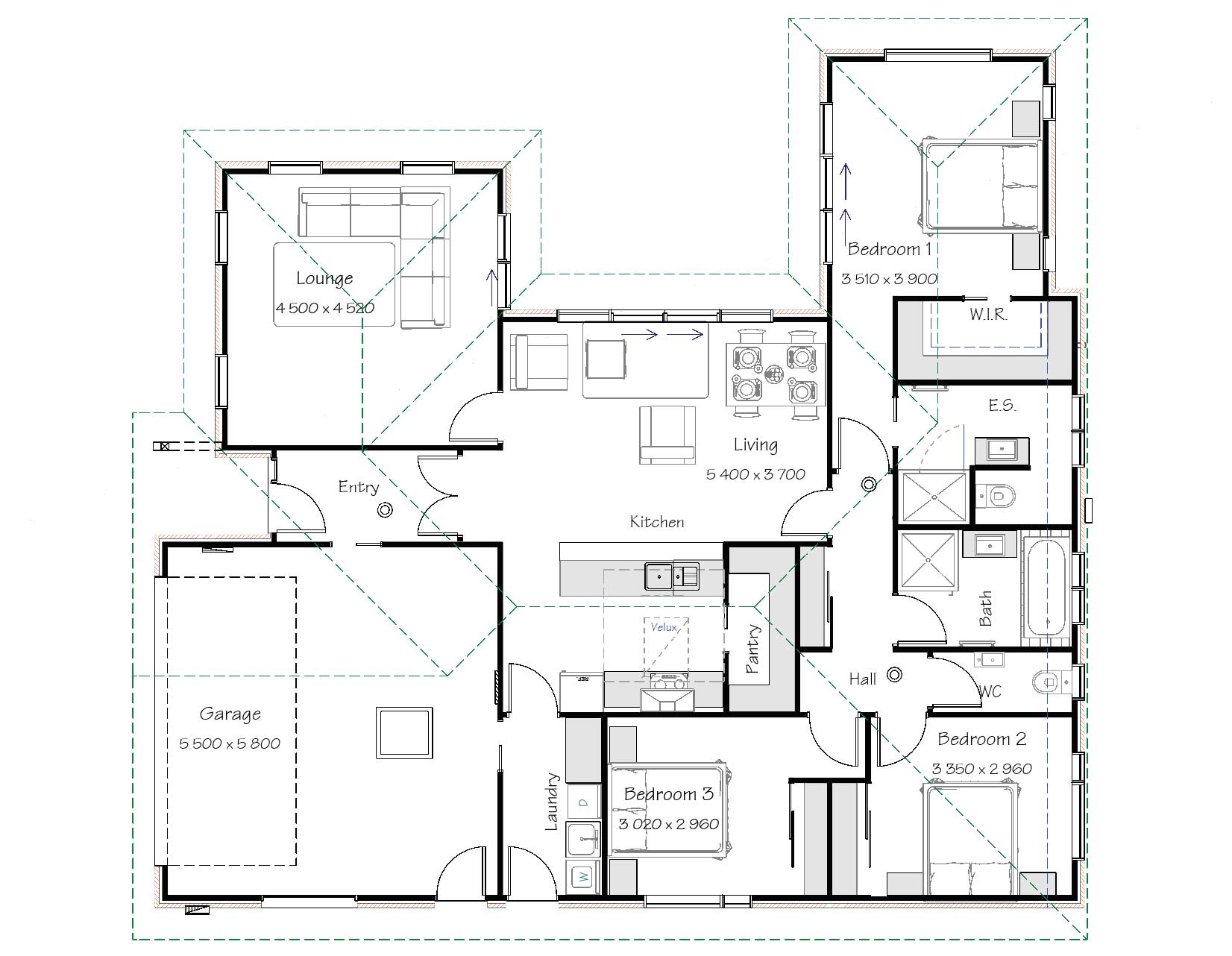 3 Bedroom Homes - Touchstone Homes